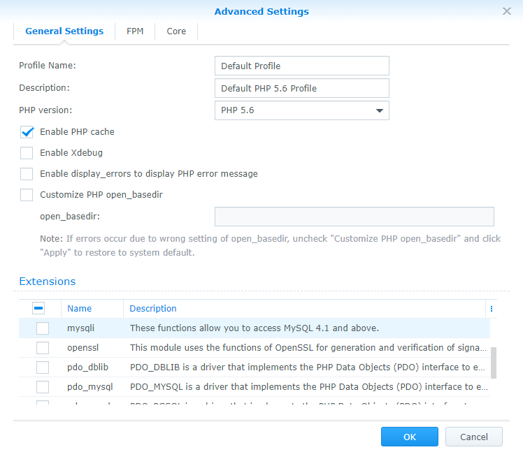 Synology, PHP, and the mysql Extension – Quawkle Synology, PHP, and the mysql Extension – Quawkle